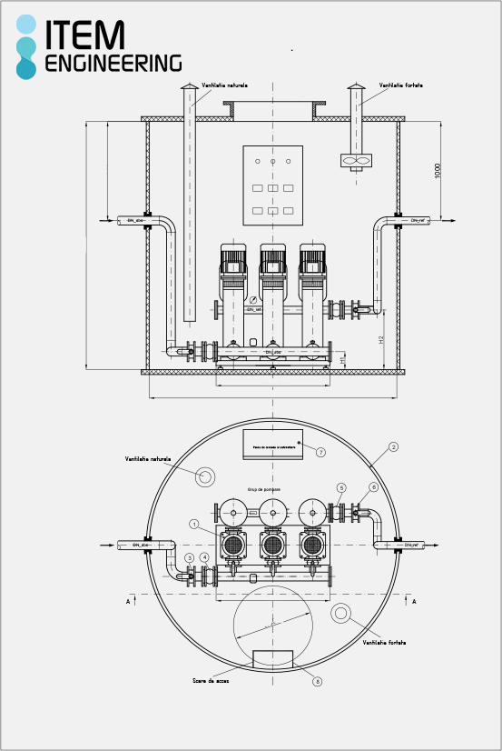 Statii subterane de ridicare presiune – Item Engineering
